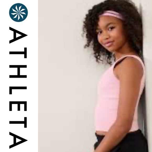 Athleta | Shirts & Tops | Athleta Girl Rise Above Crop Tank | Poshmark